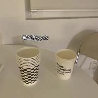 China Custom Printed Single Wall Disposable Paper Cup in US Currency for sale