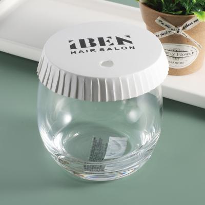 China Customized Flexographic Printing 230 GSM 8.5 cm Kraft Paper Cup Lid for Hotel Club Salon for sale