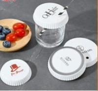 China 7cm 230gsm Kraft Custom Printed Paper Cup Lid for Hotels Clubs Salons for sale