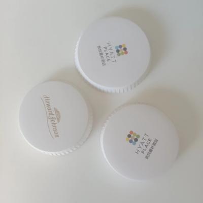 China Custom Printed Paper Cup Lid 230 GSM Double Corrugated for Hotel Club Salon Restaurant 4cm-11cm for sale