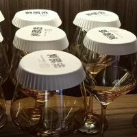 China 230 GSM Custom Printed Paper Cup Lid 8.5 cm for Hotels Restaurants Salons for sale