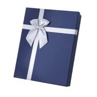China Custom Logo Printing Present Box 100% Paper Eco-Friendly Disposable Gift Box for sale