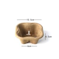 China Eco Friendly Paper Coffee Cup Holder Tray Carrier 1 2 4 Cups Disposable for sale