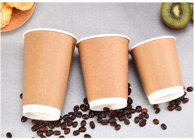 China 8oz Double Wall Disposable Paper Coffee Cup with Lid Eco Friendly Biodegradable 80 Series for sale