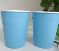 China 32oz Double Corrugated Blue Paper Cup Disposable Eco-Friendly Food Grade Custom Size for sale