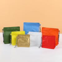 China Biodegradable Coffee Sealing Bag with Zipper and Valve 14x14x8cm 30 Mic for sale