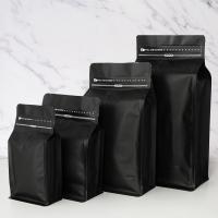 China Custom Logo Colorful Aluminum Plated Self Standing Self Sealing Bag 9x28x5cm for Coffee Tea for sale