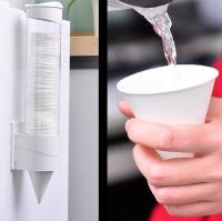 China PE Coated Disposable Paper Cone Cup 4oz White Conical Cup for Airport Hotel Supermarket for sale