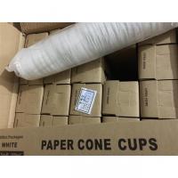 China 3.7oz Disposable Paper Cone Cup 10000pcs Eco Friendly Leak Proof Hot Drink Cup for sale