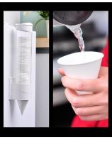 China Disposable Paper Cone Cup 4oz 67x93mm for Airport Hotel Super Market for sale