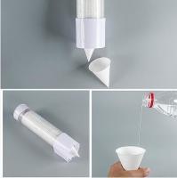 China White Disposable Paper Cone Cup 4oz 67x93mm for Airport Hospital Public Place for sale