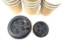 China Double-Layer Paper Cup with Lid The Perfect Combination of and Functionality for sale