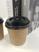 China Wholesale Disposable Double Wall Kraft Paper Cups 3oz-16oz for Hot and Cold Drinks for sale