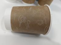 China Wholesale Disposable Double Wall Kraft Paper Cups 3oz-16oz for Hot and Cold Drinks for sale