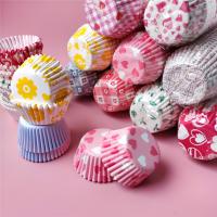 China Paper Cup 4.3*2.8cm Small Cake Cup Baking Mold with Custom Logo for sale