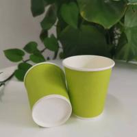 China Disposable 12 oz Single Wall Paper Cup 150-340 GSM Eco-Friendly Coffee Cup for sale