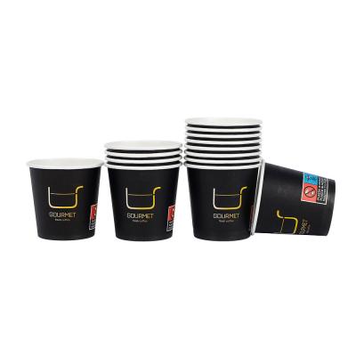 China Customized Request 12 oz Capacity Single Wall Paper Coffee Cup for Hot Beverages for sale