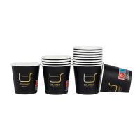 China Wholesale Customized 8oz 12oz 16oz Disposable Paper Coffee Cups with Lids Food Grade Eco Friendly for sale