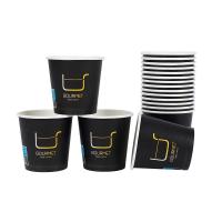 China Wholesale Customized 8oz 12oz 16oz Disposable Paper Coffee Cups with Lids Food Grade Eco Friendly for sale