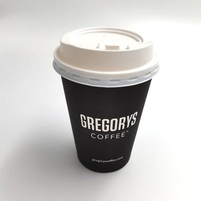 China Custom 8 OZ Paper Coffee Cup with Logo Eco Friendly Disposable Hot Cup Sleeve for sale
