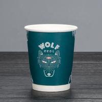 China Custom Logo Disposable Paper Cup for Drinking Design Customized Logo for sale