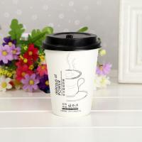 China Disposable 250ml Paper Cup for Hot and Cold Drinks with Custom Logo Double Wall Coffee Cup for sale