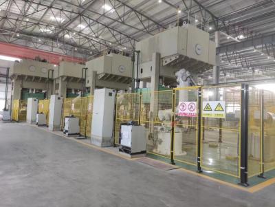 China Transfer Stamping Line 400T to 2500T 30 to 90 Seconds Cycle Servo Driven Automation for sale