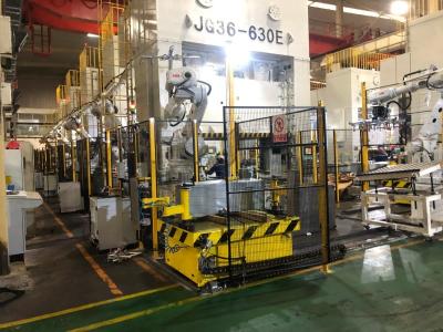 China Industrial Robotic Stamping Line High Precision Maintenance Made Easy for sale