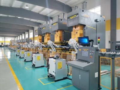 China Efficiency Integrated Safety Compact Robotic Stamping Line High Precision for sale