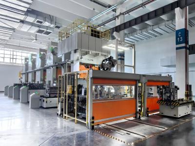 China Servo Robot Feeder High Tonnage Tandem Press Automation Easy Maintenance for sale