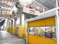 China Robot Integrated Stamping Line Tandem Press Line Compact Design PLC Control for sale