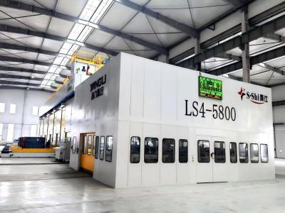 China Compact Aerospace Tandem Stamping Press Line Efficiency Boost Low Maintenance for sale