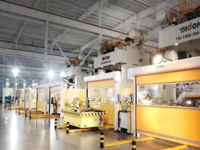 China Small Footprint Robotic Transfer Press Line Automation With Emergency Stop for sale