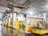 China Industrial Automated Transfer Stamping Line with PLC Touchscreen Control 4.5m/s Speed for sale