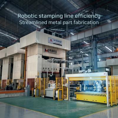 China High Precision Robotic Stamping Line For Sheet Metal Auto Parts for sale