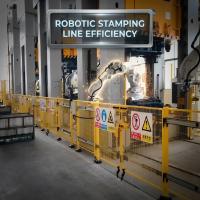 China High Precision Robotic Stamping Line For Sheet Metal Auto Parts for sale