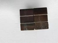 China N38SH Silver Coated Neodymium Magnets F27x11x1.5mm for Brushless DC Motors - 150°C Max Temperature for sale