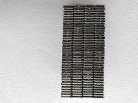 China N38SH Silver Coated Neodymium Magnets F27x11x1.5mm for Brushless DC Motors - 150°C Max Temperature for sale