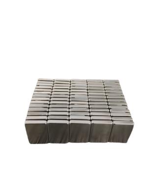 China N35 Grade Neodymium Block Magnet with Zinc Coating ±0.05mm Tolerance for Industrial Applications for sale
