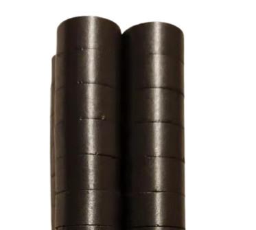 China 8×3mm Round Ferrite Bar Magnets for Screen Doors & Refrigerators | Y25-Y35 Grade | Custom Sizes for sale