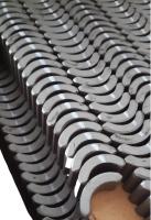 China Arc Shaped Ceramic Ferrite Magnets for Ceiling Fan Brushless DC Motor - Y25/Y35 Grade with ±2% Tolerance for sale
