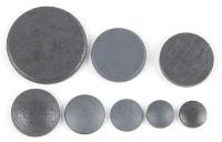 China Circular Ceramic Magnets For Art And Craft Projects / Refrigerator / Whiteboard for sale