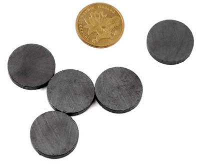 China D15.2xD3.2x6mm High Magnetic Strong Ferrite Disc Magnets for Google Cardboard and Fridge Applications for sale