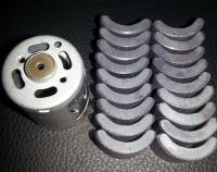 China Y30 Grade Ferrite Arc Magnets for Motors - ±2% Tolerance, ±0.1mm Height - Custom Shapes Available for sale