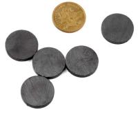 China Custom Ferrite Disc Magnets Y30BH Grade for Motor Applications D20×13mm with ROHS and ISO9001 Certification for sale