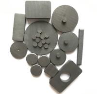 China Hard Cylinder Ferrite Magnet Y25-Y35 Grade for Rotors and Fridge Applications with ±2% Tolerance and RoHS Certification for sale