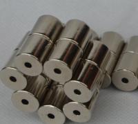 China Cylinder Neodymium Magnets N35-N52 Grade with ±0.05mm Tolerance for Motors and Household Appliances for sale