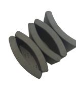 China Custom Arc Ferrite Magnet R55.55 x r48.5 x W50 x L29 with ±2% Tolerance and High Coercive Force for sale