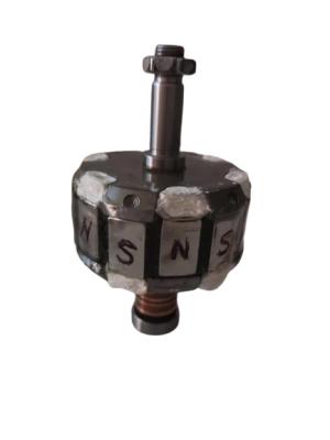 China N52 Arc Neodymium Magnets W15mm x L30mm x H8mm for Motor Rotor Applications with 14.4-14.8 kgs Magnetic Strength for sale
