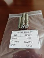 China Custom N38 Grade Neodymium Magnets Round Ring Disc Rectangle Shape for Furniture Use for sale